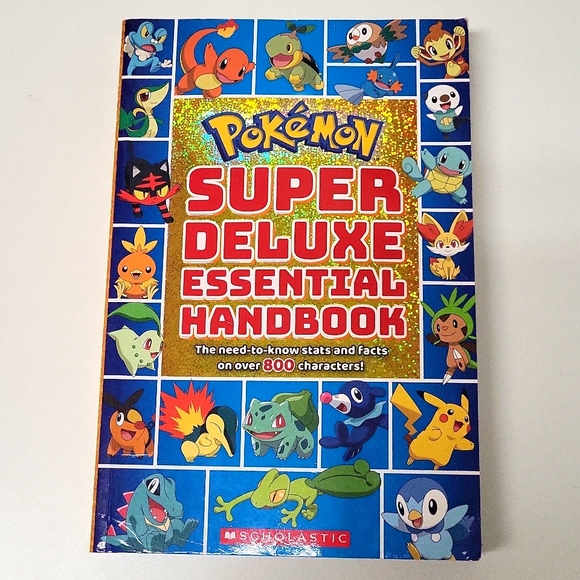 Scholastic | Other | Pokmon Super Deluxe Essential Softcover Handbook ...